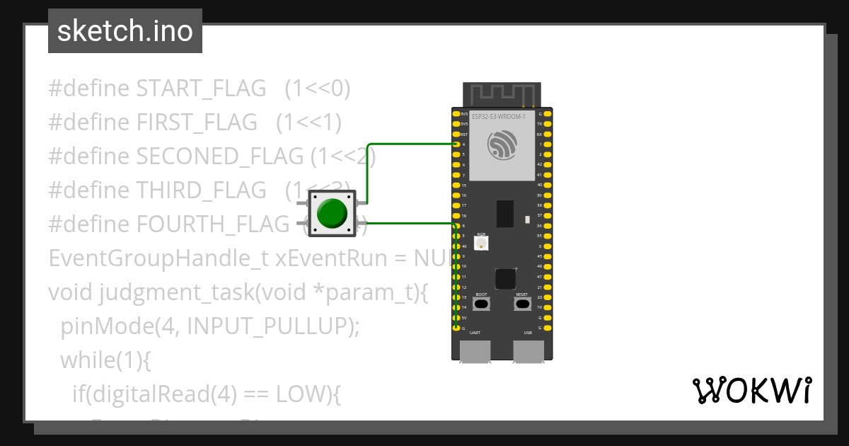 event-1 - Wokwi ESP32, STM32, Arduino Simulator