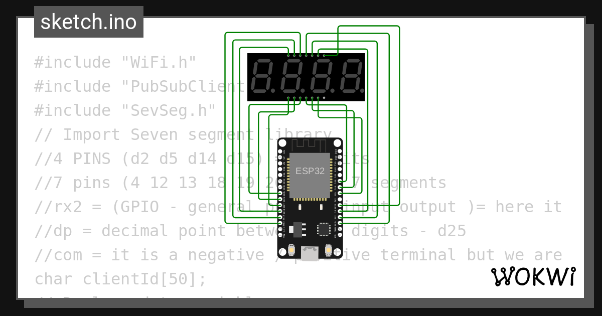 C295 Wokwi Esp32 Stm32 Arduino Simulator