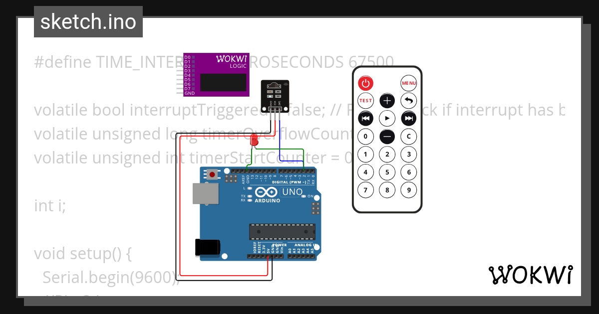 Ir Receiver Wokwi Esp32 Stm32 Arduino Simulator 7208