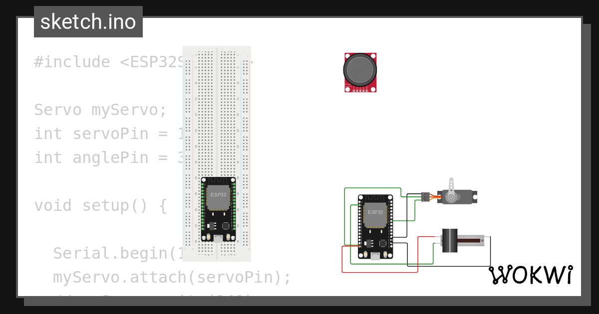 Caixa Direcao Wokwi Esp32 Stm32 Arduino Simulator 0869