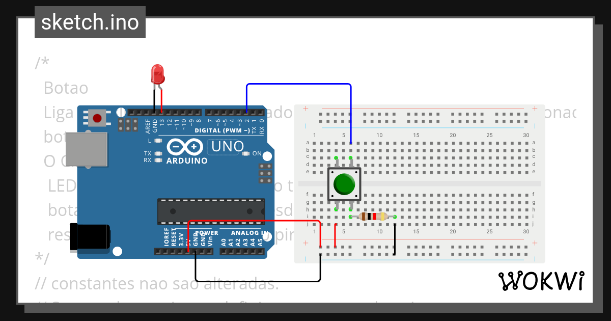 92 Botão Wokwi Esp32 Stm32 Arduino Simulator 7832
