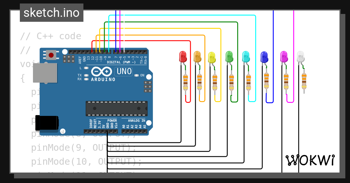 Lab Led01 Wokwi Esp32 Stm32 Arduino Simulator
