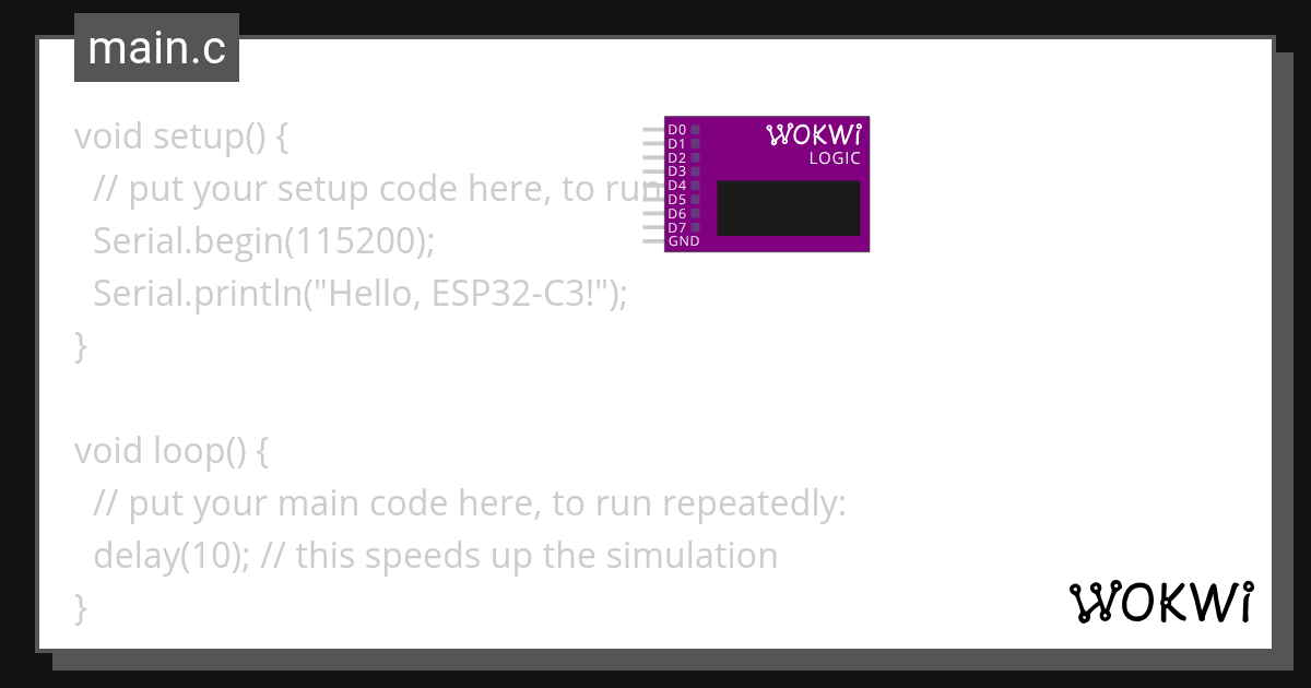 Questão1-slide14 - Wokwi ESP32, STM32, Arduino Simulator Questão1-slide14 - Wokwi ESP32, STM32, Arduino Simulator