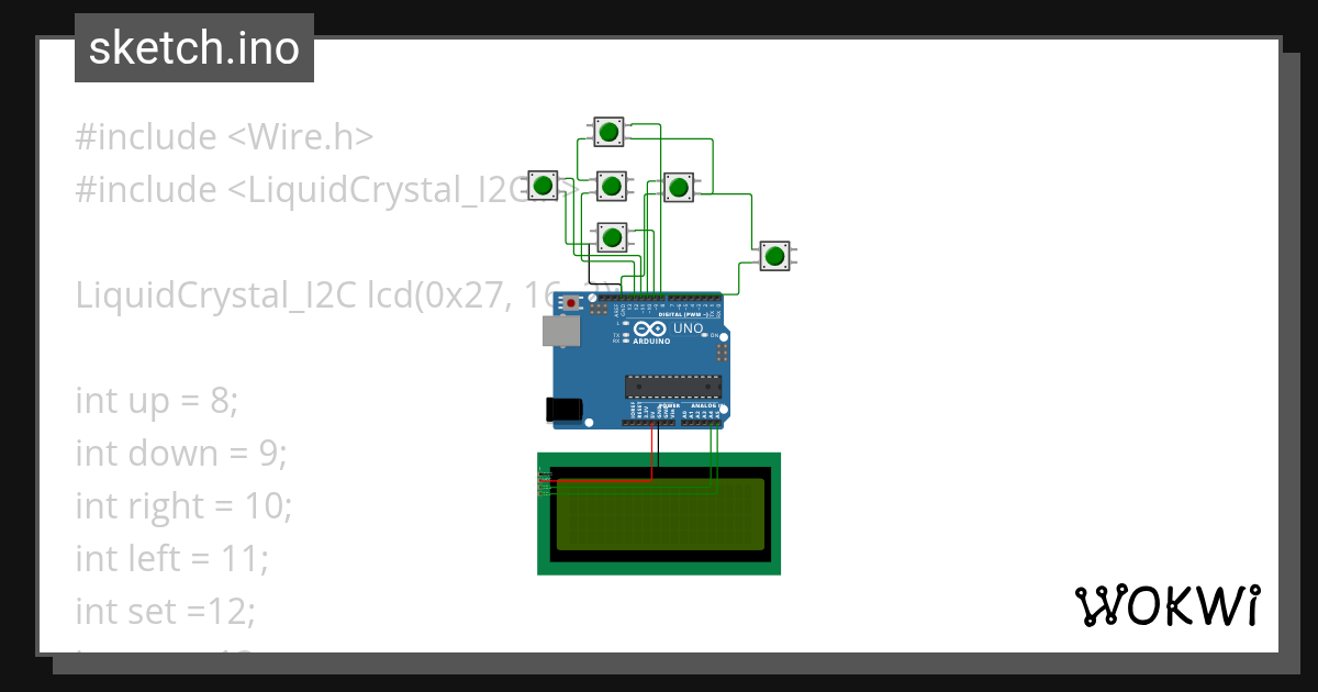 Menu - Wokwi ESP32, STM32, Arduino Simulator