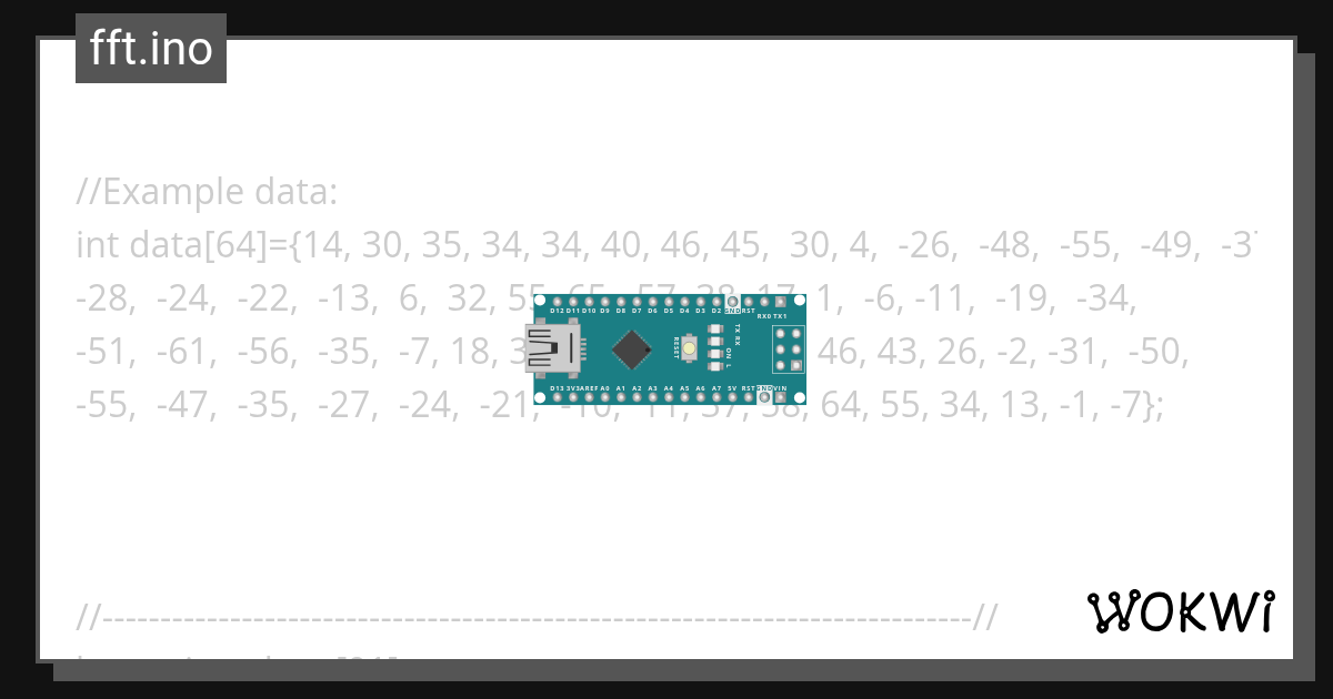Fft Wokwi Esp32 Stm32 Arduino Simulator