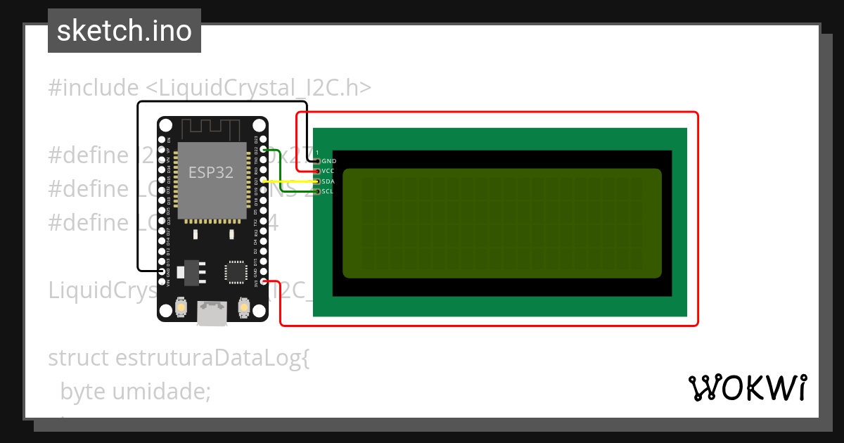 Esp32_Estrutura_Struct - Wokwi ESP32, STM32, Arduino Simulator