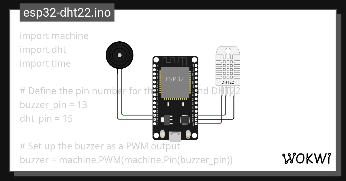 Assignment 2 - Wokwi ESP32, STM32, Arduino Simulator