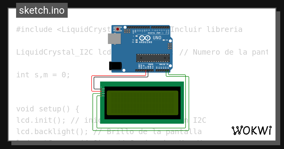 Display Lcd Contador Wokwi Esp32 Stm32 Arduino Simulator 6414
