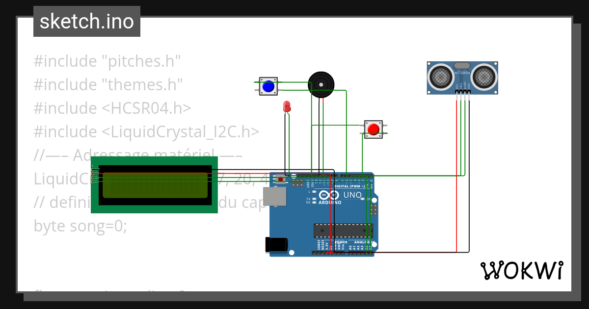 Alarme - Wokwi ESP32, STM32, Arduino Simulator