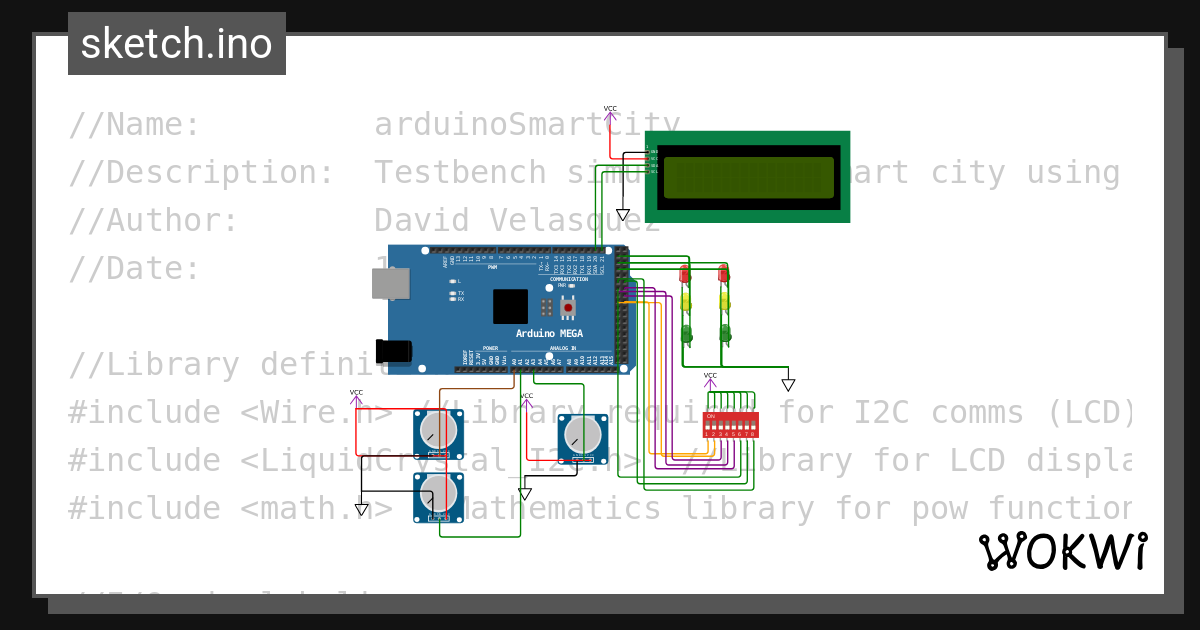 Smartcity Test Wokwi Esp32 Stm32 Arduino Simulator 7763