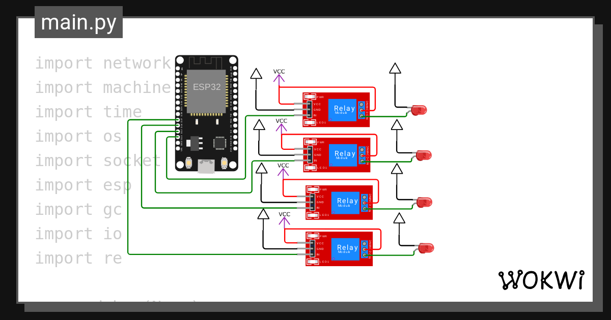 Esp32 Webserver Micropython Wokwi Esp32 Stm32 Arduino Simulator 5104