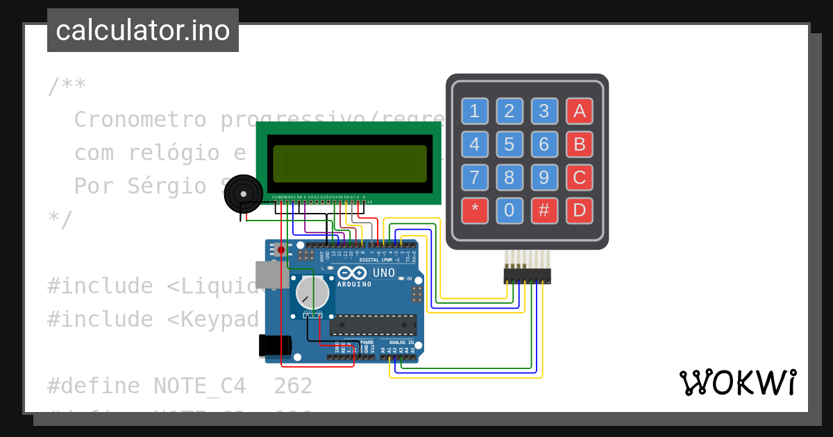 Despertador Wokwi Esp32 Stm32 Arduino Simulator 9725