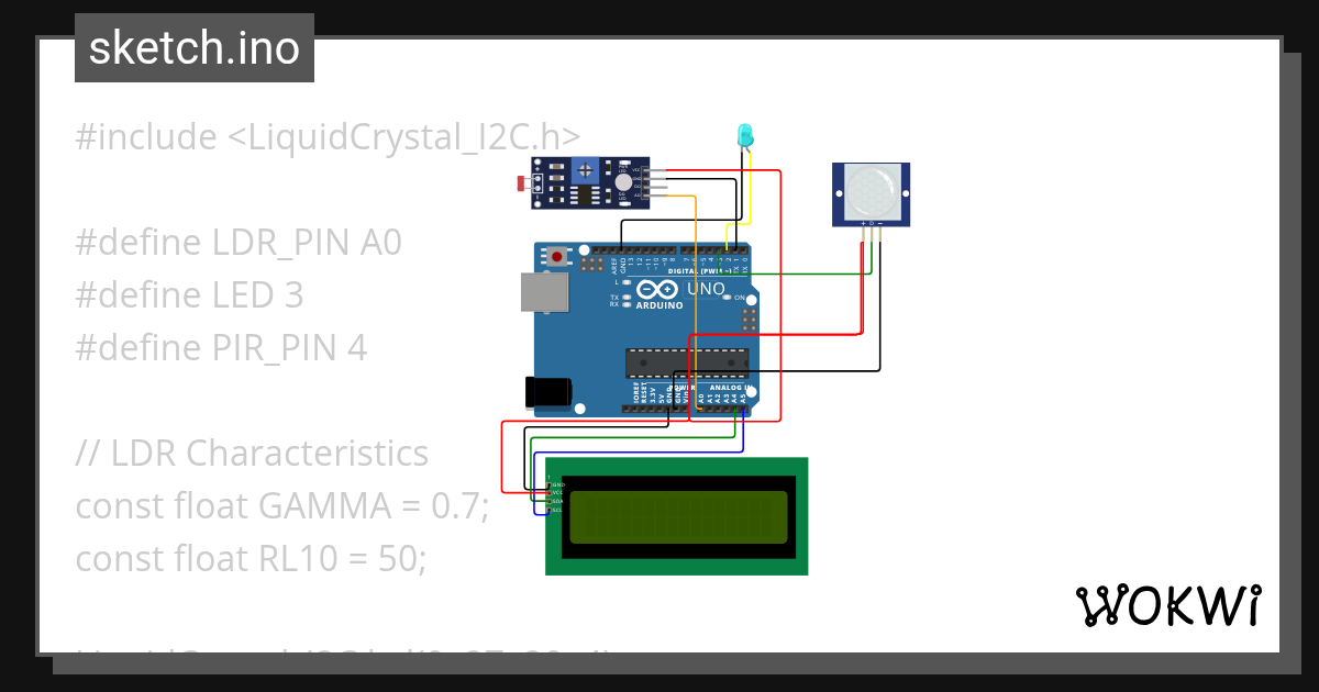 Modul 11 Praktik sensor ultranik, PIR dan LDR - Wokwi ESP32, STM32 ... Modul 11 Praktik sensor ultranik, PIR dan LDR - Wokwi ESP32, STM32 ...