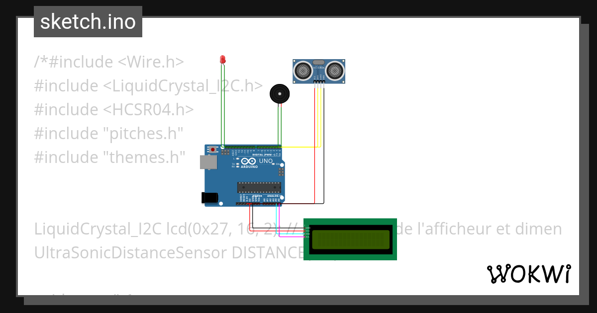 Alarme - Wokwi ESP32, STM32, Arduino Simulator