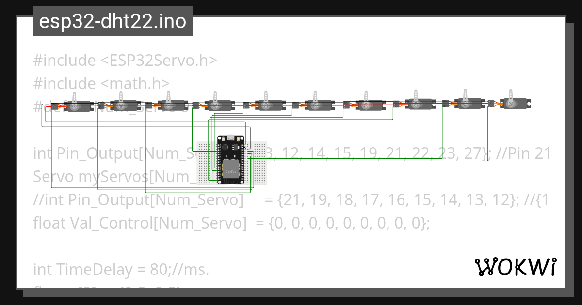 Sim_SnakeRobotCPG - Wokwi ESP32, STM32, Arduino Simulator