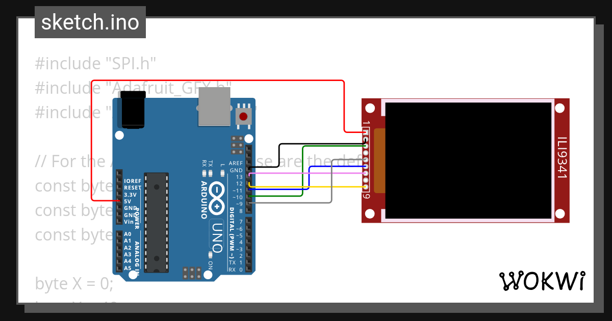 wyswietlacz - Wokwi ESP32, STM32, Arduino Simulator