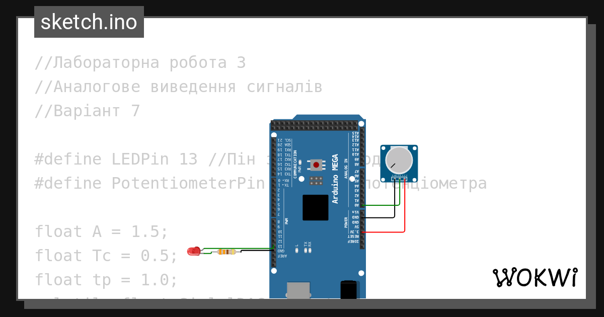 Lab3 Var 7 Wokwi Esp32 Stm32 Arduino Simulator 4091