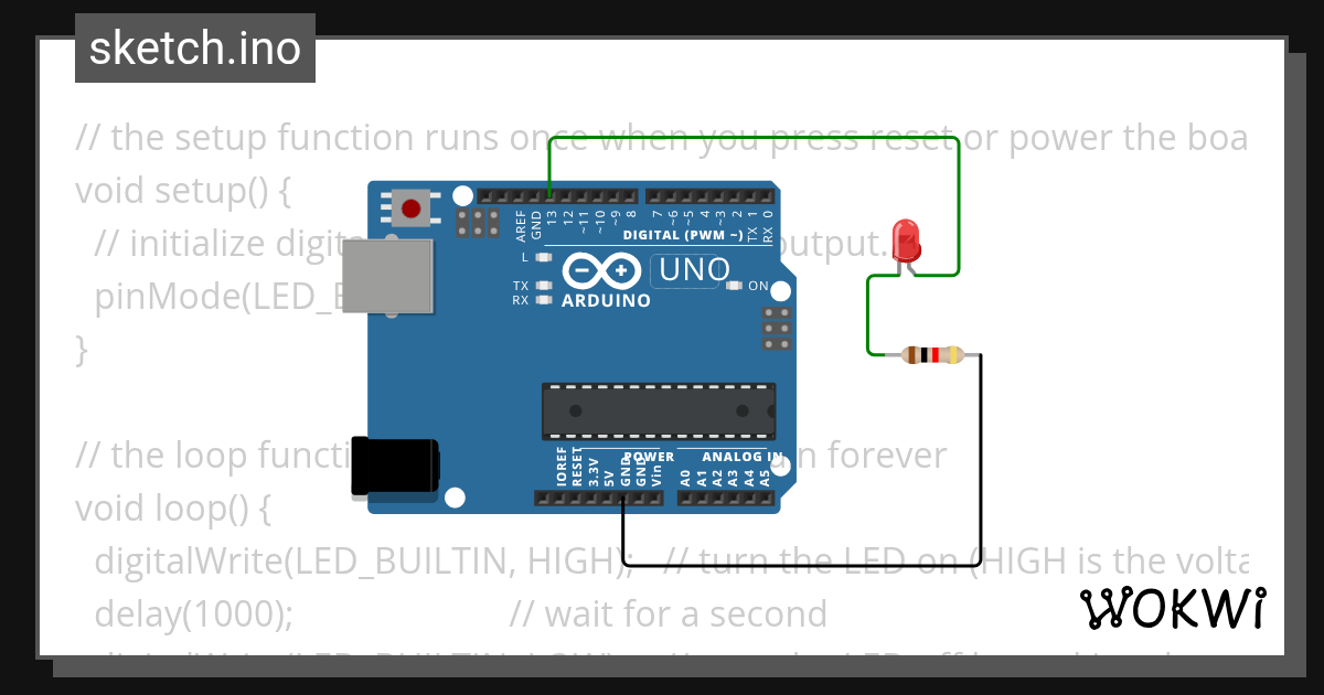 Pisca01 Wokwi Esp32 Stm32 Arduino Simulator 