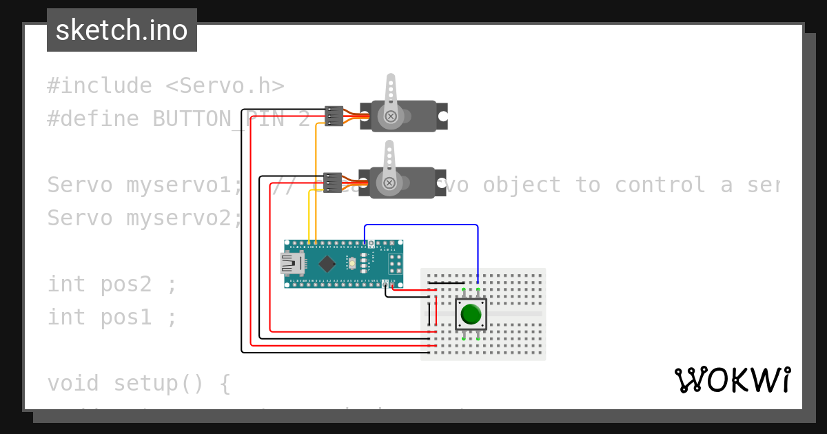 Servotogglesw Delay Wokwi Esp32 Stm32 Arduino Simulator