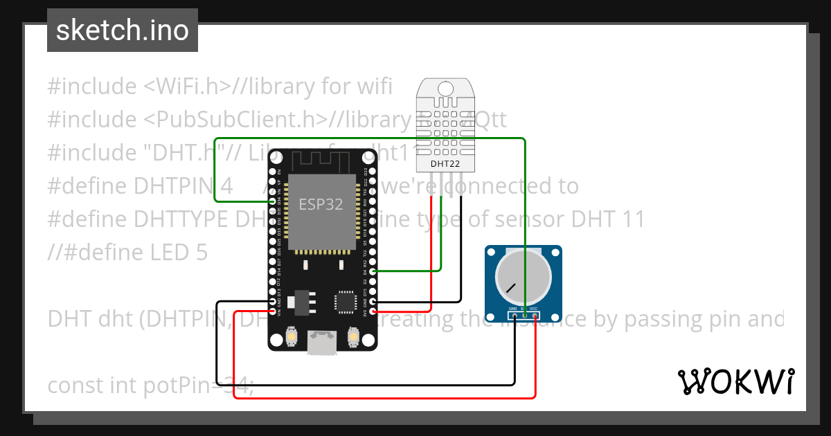 project iot - Wokwi ESP32, STM32, Arduino Simulator