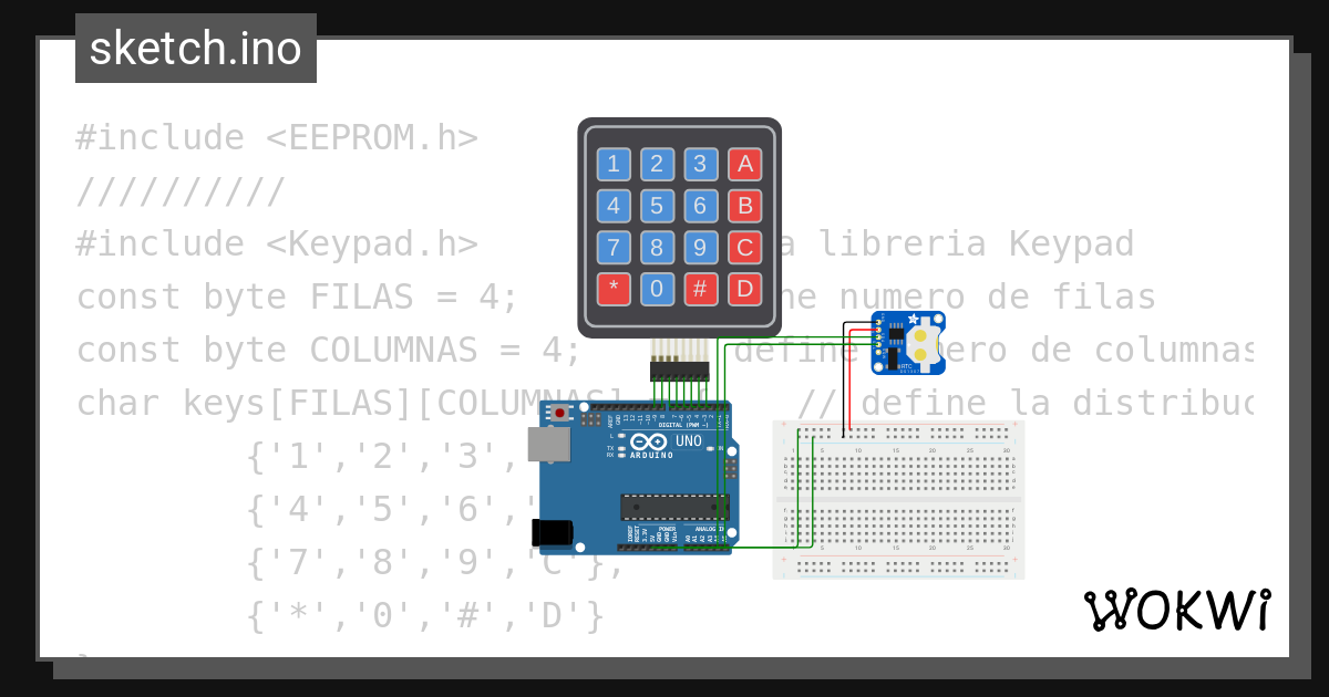 Memoria Wokwi Esp32 Stm32 Arduino Simulator