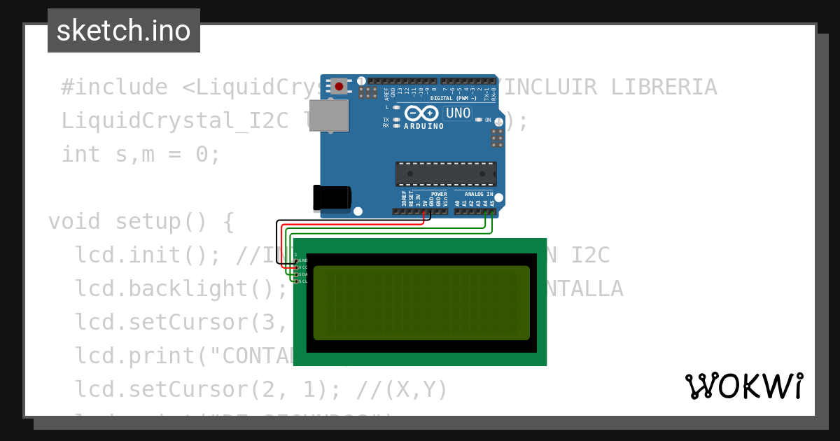 Segundos Ptractica Wokwi Esp32 Stm32 Arduino Simulator 7041