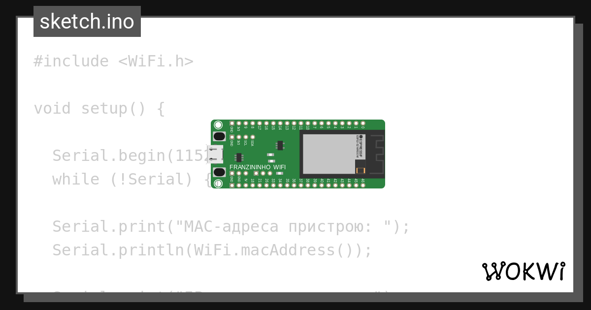 Практичне заняття 19 Wokwi Esp32 Stm32 Arduino Simulator