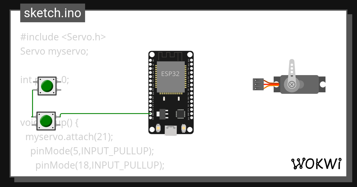 AhmedAmeur Servo Copy - Wokwi ESP32, STM32, Arduino Simulator AhmedAmeur Servo Copy - Wokwi ESP32, STM32, Arduino Simulator