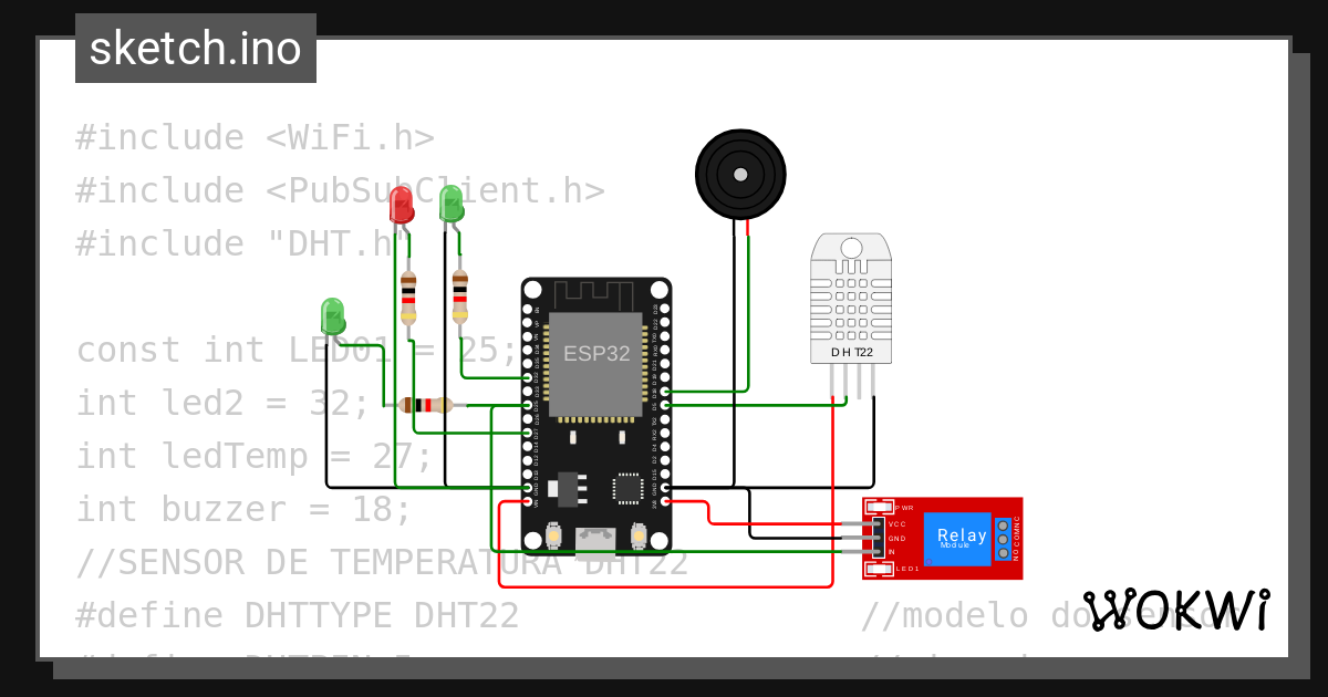 Esp32 Wifi Com Protocolo Mqtt Wokwi Esp32 Stm32 Arduino Simulator