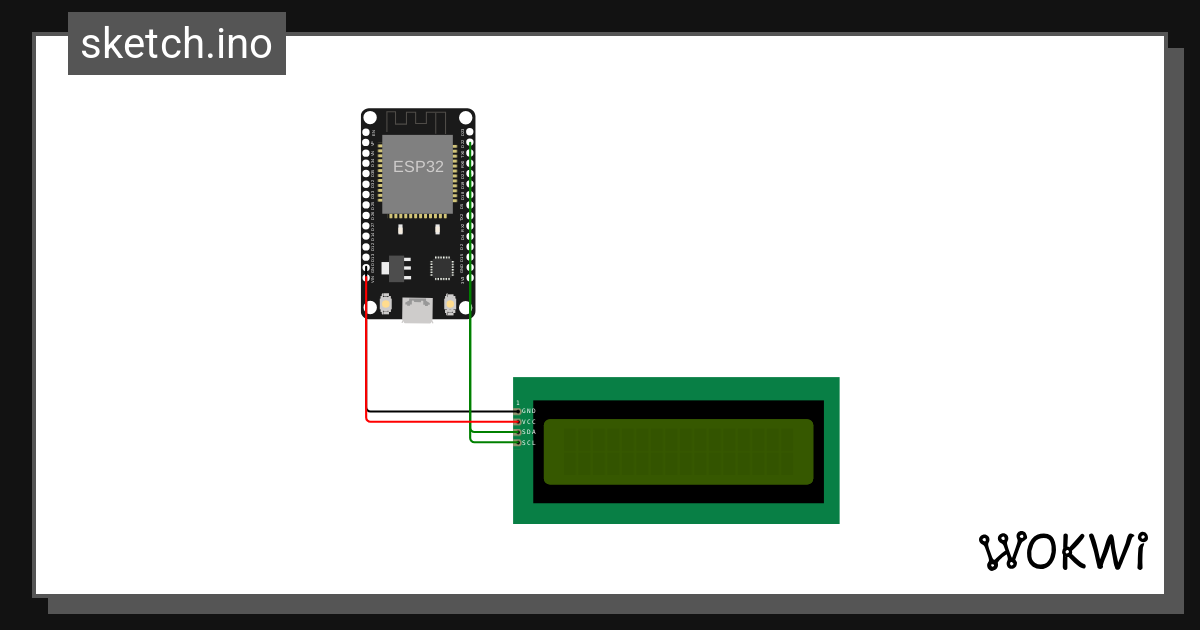 Pantalla Led Wokwi Esp32 Stm32 Arduino Simulator
