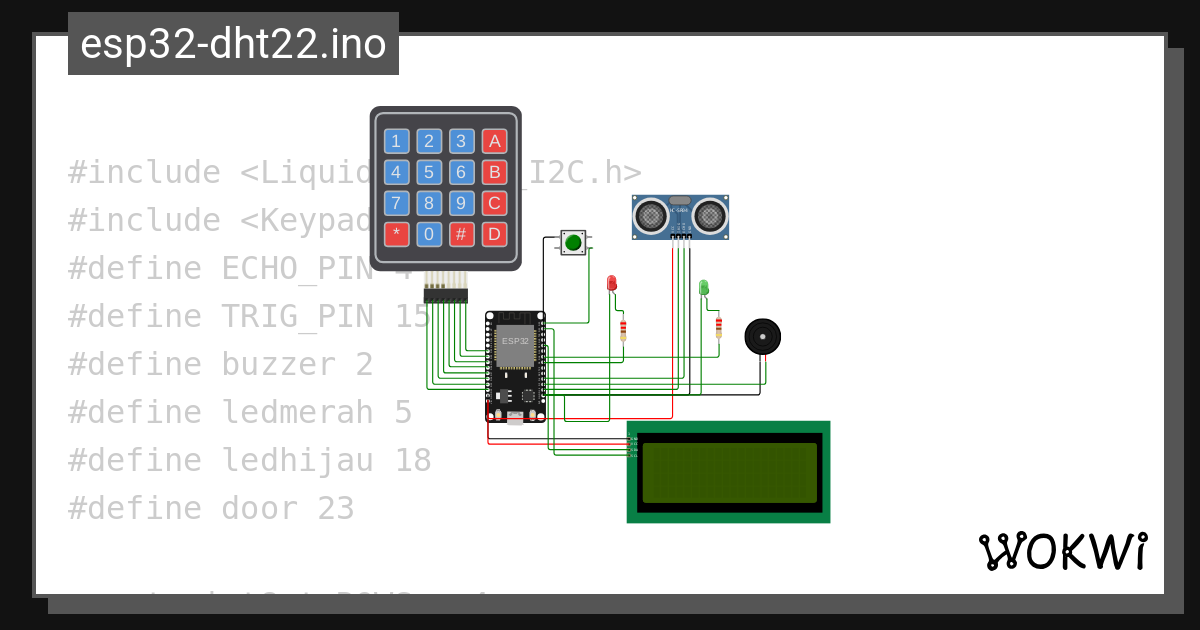 Alarm Maling O Wokwi Esp32 Stm32 Arduino Simulator 8443