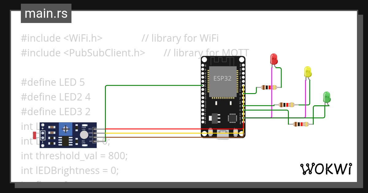 iot ultrasonic - Wokwi ESP32, STM32, Arduino Simulator