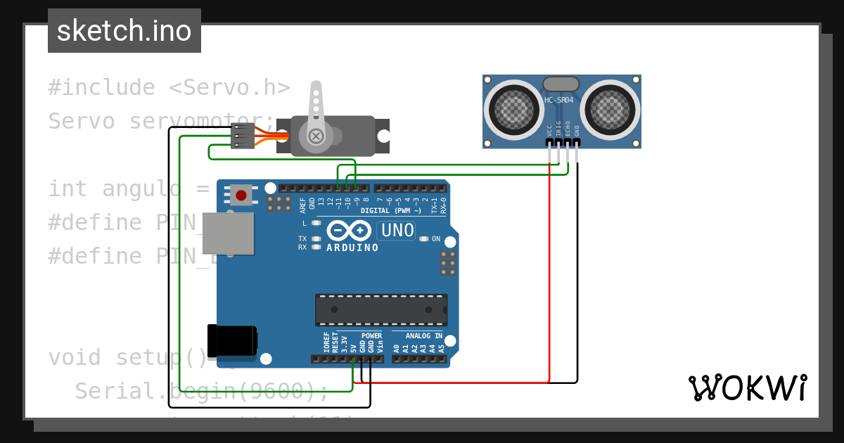 Basurero Automatizado Wokwi Esp32 Stm32 Arduino Simulator 2192