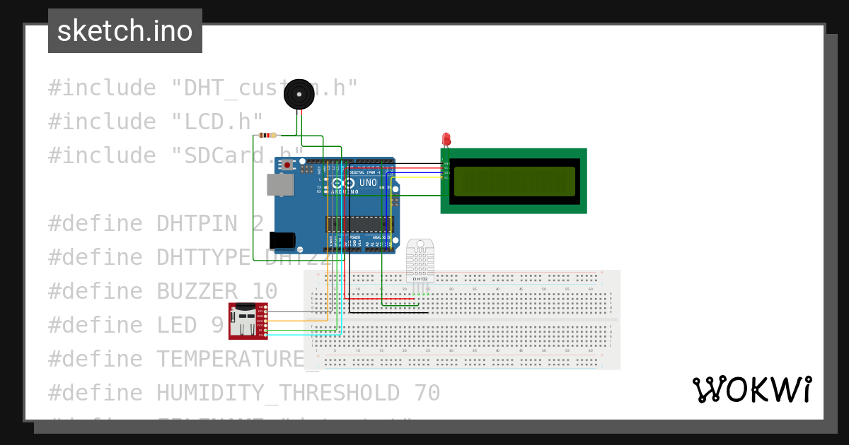 Sensore Di Umidità Prova 7 Wokwi Esp32 Stm32 Arduino Simulator