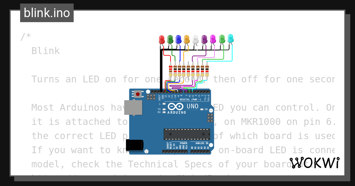 Pisca Pisca De Natal Em Arduino Wokwi Esp32 Stm32 Arduino Simulator