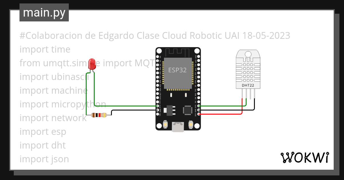 IoT-MQTTUAI - Wokwi ESP32, STM32, Arduino Simulator