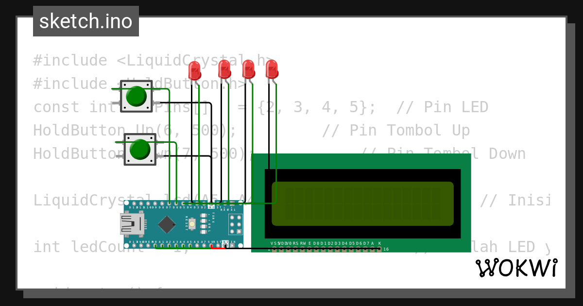 Prime Asep Hold Buttonn Wokwi Esp32 Stm32 Arduino Simulator 