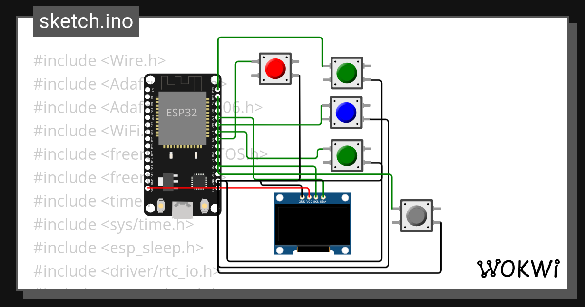 Esp 32 Project Wokwi Esp32 Stm32 Arduino Simulator