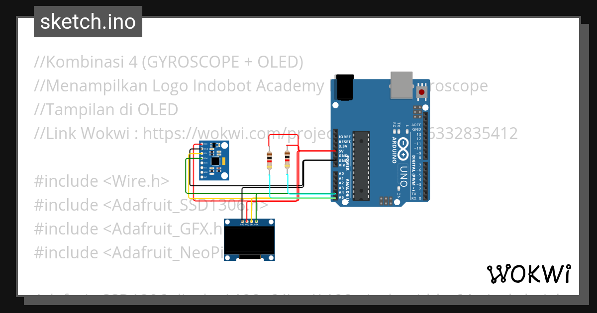 Mutiara Azmi Firdausi_210180149 - Wokwi ESP32, STM32, Arduino Simulator