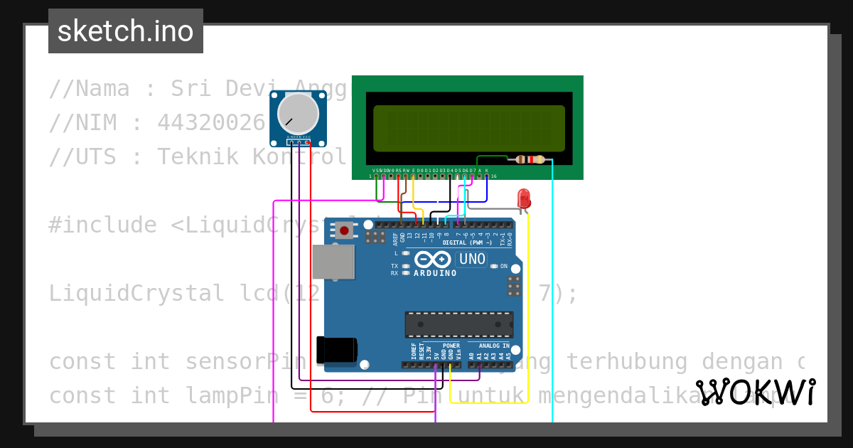 Uts Sri Devi Anggraini 44320026 Wokwi Esp32 Stm32 Arduino Simulator