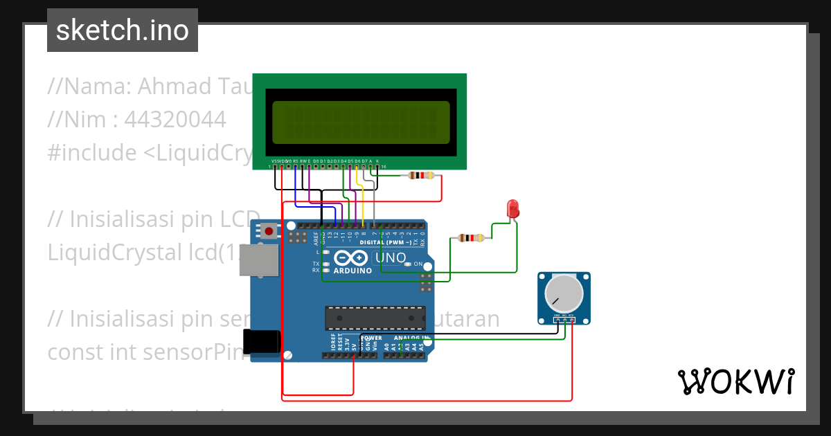 UTS_Ahmad Taufiq Umar - Wokwi ESP32, STM32, Arduino Simulator