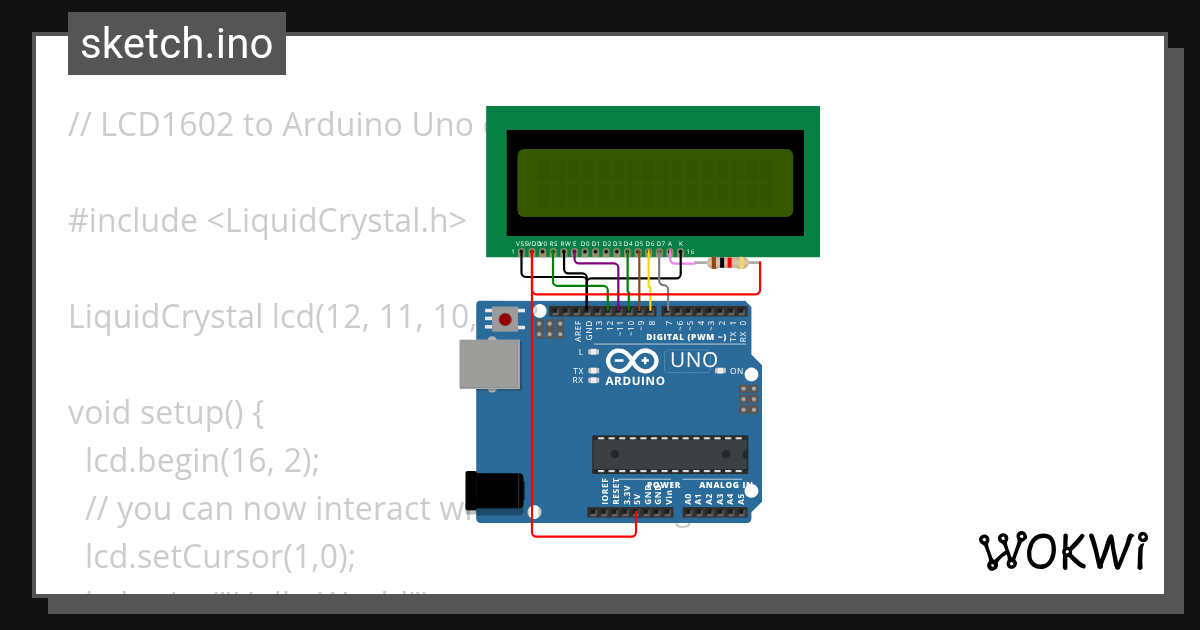 Lcd 16x2 Wokwi Esp32 Stm32 Arduino Simulator 6483
