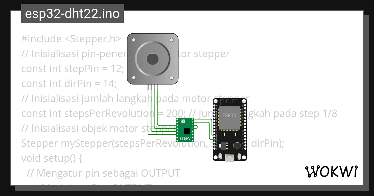 Tugas 4 Wokwi Esp32 Stm32 Arduino Simulator 8425