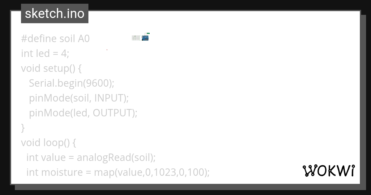 Soil workshop 1 Copy - Wokwi ESP32, STM32, Arduino Simulator