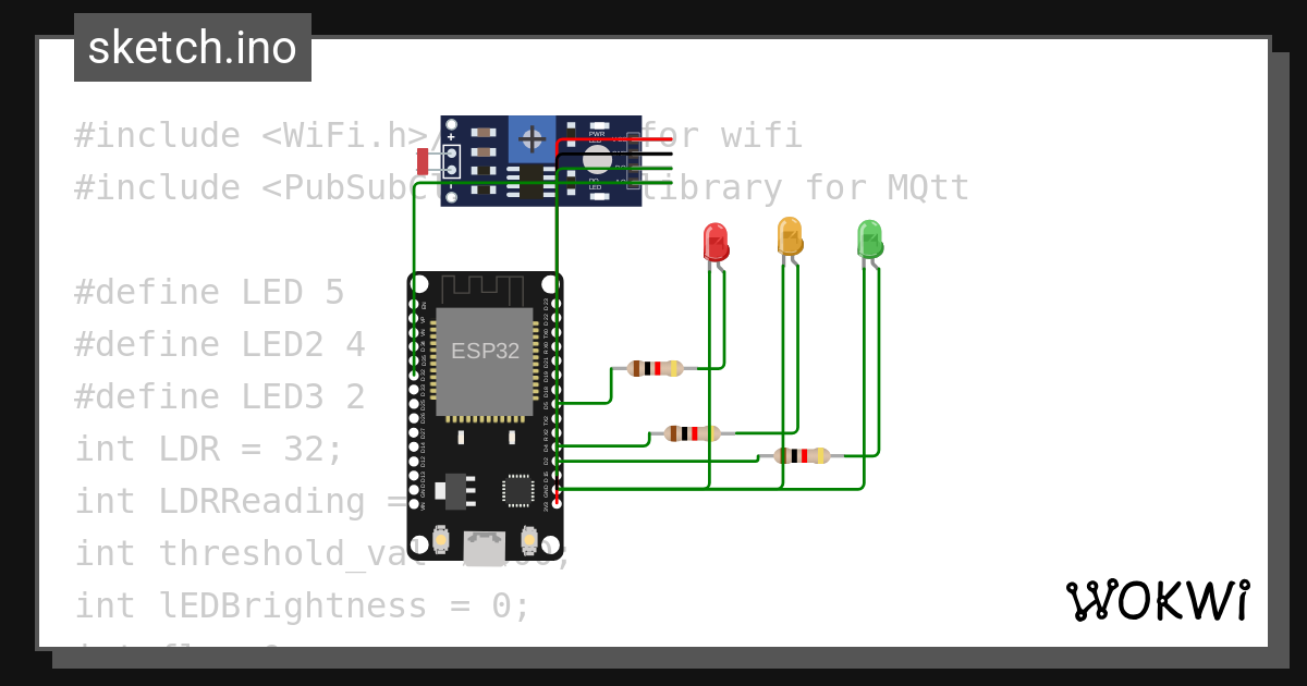 Street Lightsibm Copy Copy Wokwi Esp32 Stm32 Arduino Simulator 0172