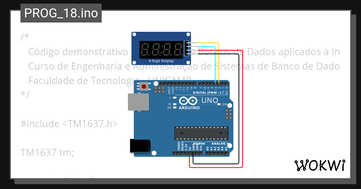 PROG_18 - Wokwi ESP32, STM32, Arduino Simulator