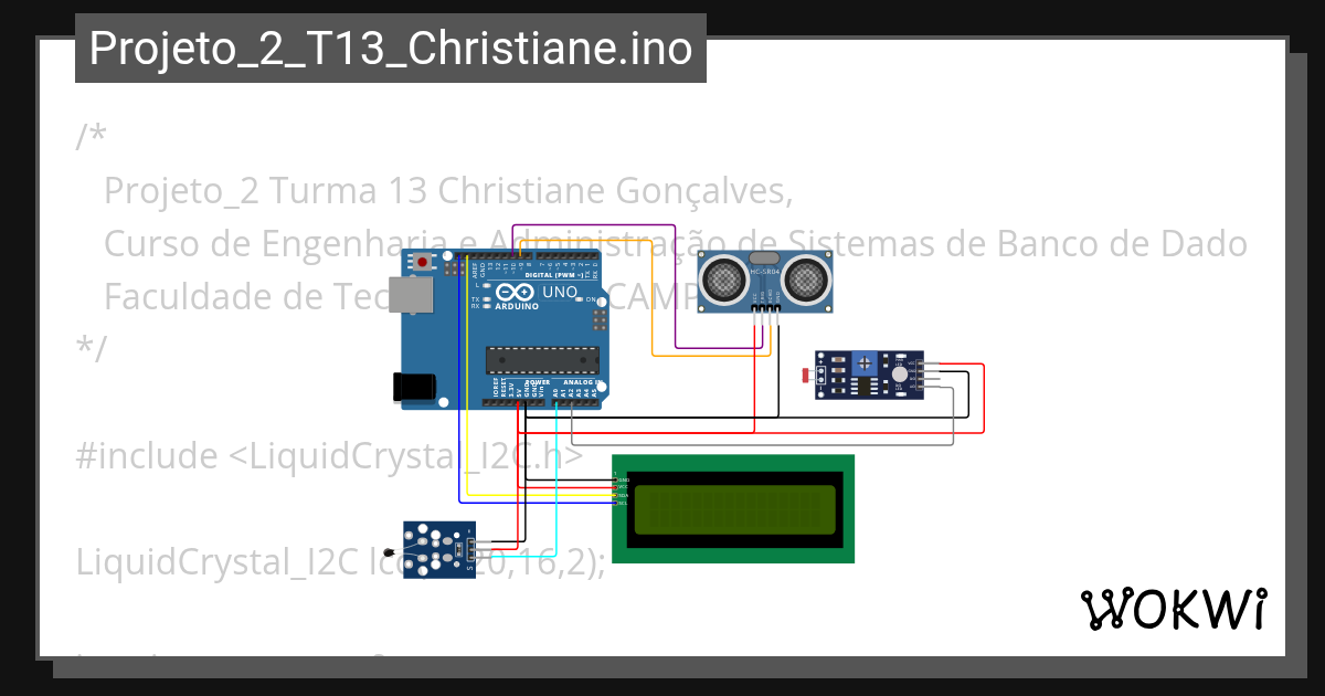 Projeto_2_T13_Christiane - Wokwi ESP32, STM32, Arduino Simulator