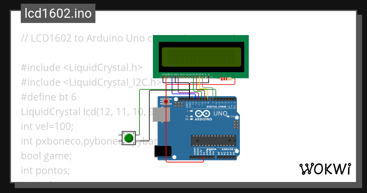 The legend of Carlos falhou Copy - Wokwi ESP32, STM32, Arduino Simulator