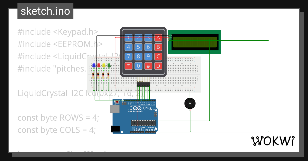 bug - Wokwi ESP32, STM32, Arduino Simulator