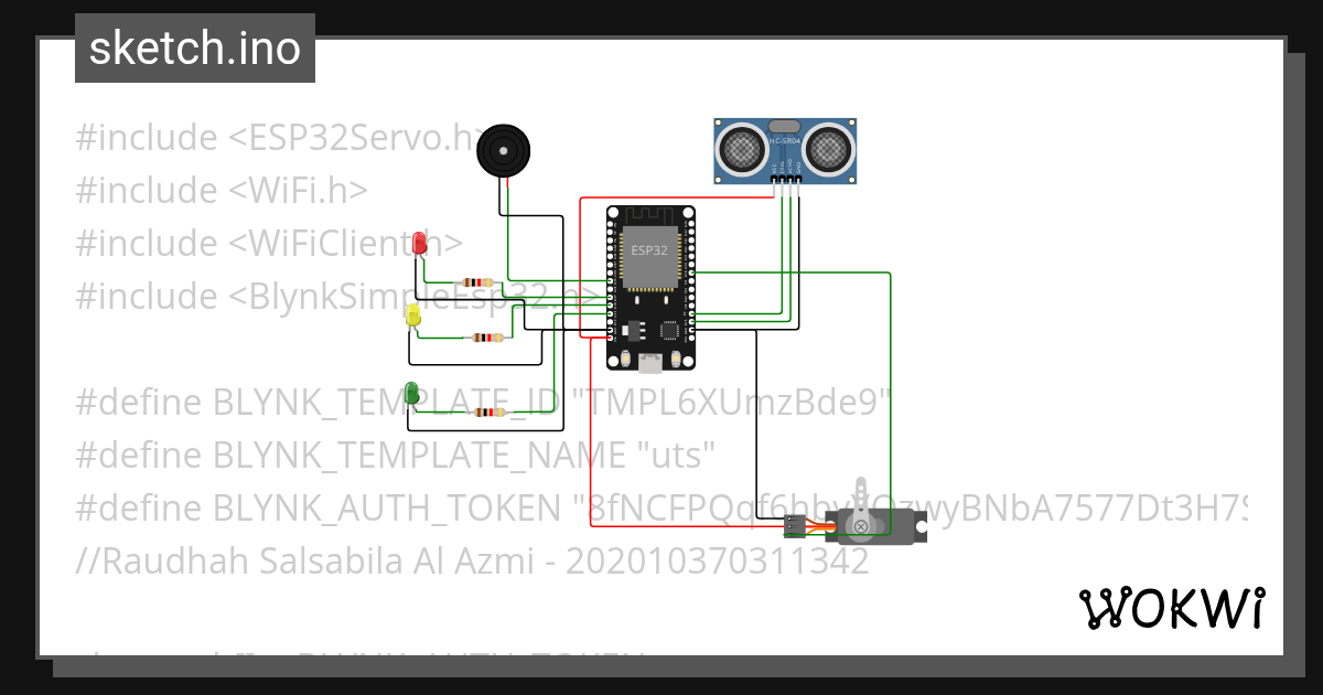 Project UTS PC - Wokwi ESP32, STM32, Arduino Simulator